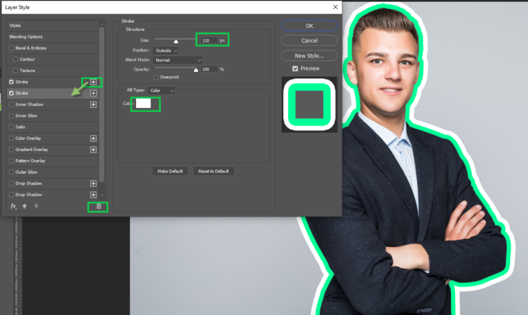 How To Outline An Image In Photoshop