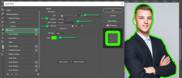 How To Outline An Image In Photoshop